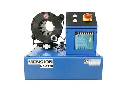 China Hydraulic Hose Crimping Machine MS-E130 640T 2 Inch 4 Layer Hose Crimper for sale