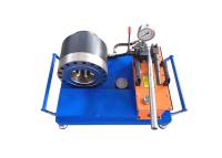 China Used Manual 2 Inch Hose Crimping Machine 300T Crimping Force Hand Pump Hydraulic Hose Crimper for sale
