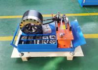 China Used Manual 2 Inch Hose Crimping Machine 300T Crimping Force Hand Pump Hydraulic Hose Crimper for sale
