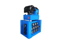 China Brake Hose Crimping Machine 650T Force 14-87mm Range Quick Change Die Sets for sale