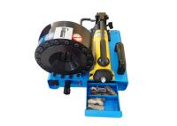 China Manual Rubber Hose Crimping Machine P16HP 150T Hydraulic Pipe Making Machine for sale