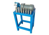 China Manual Hydraulic Hose Skiving Machine 1/4-2 Inch Rubber Cutting Tool for Hose Repair 500 RPM for sale