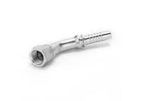 China Reusable JIC Hydraulic Hose Fittings 45 Degree Female 74 Cone Seat 1/4 to 2 Inch Carbon Steel for sale