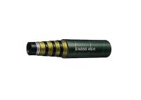 China Hydraulic Rubber Stainless Steel Braided Hose EN856 4SH 100m Length for sale
