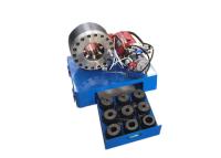 China Gates Mobile Crimper 12V Hydraulic Hose Crimping Machine 300T 87mm for sale