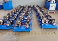 China 12V 24V Mobile Hydraulic Hose Crimper 300T Crimping Force 14-87mm Range for sale