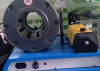 China Manual Brake Hose Crimping Machine 200T Crimping Force 12 Die Sets Portable for sale