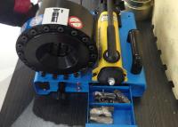 China 150T AC Hose Crimping Machine P16HP Manual Pump 1/4-1 Inch Crimping Range for sale