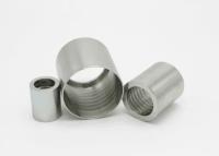 China Hydraulic Hose Ferrule SAE100 R1AT 1SC SS Braided Pipe Coupling 1/4-2 Inch Zinc Plated Carbon Steel for sale