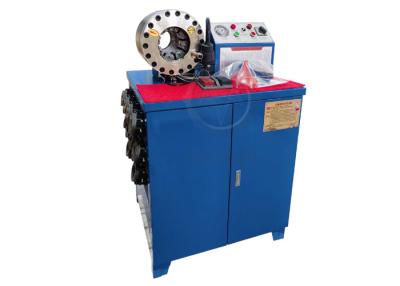 China 2 Inch High Pressure Hose Swaging Machine 500T Hydraulic Hose Crimping Equipment for sale