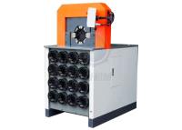 China Industrial Hydraulic Hose Crimping Machine 780T CNC Control 14 Die Sets 3 Inch for sale