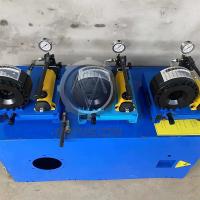 China Manual 1 Inch Hydraulic Hose Crimping Machine P16HP 150T Portable Press for sale