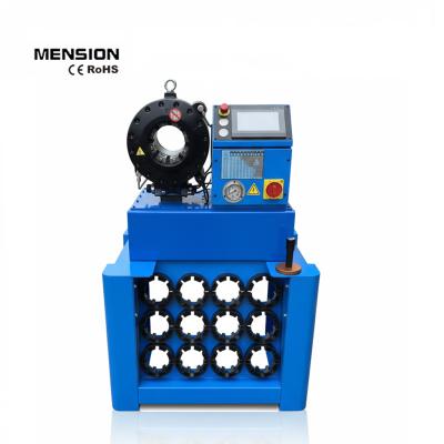 China CNC Hydraulic Hose Crimping Machine MS-NC130 650T P32 Die Crimper 220V for sale