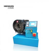 China 12V Hydraulic Hose Crimper MS-NC130 650 Ton Crimping Force 14-87mm Range for sale