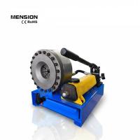 China Portable Manual Hydraulic Hose Crimper P16HP 150 Ton 1/4 to 1 Inch Ferrule Crimping Tool for sale