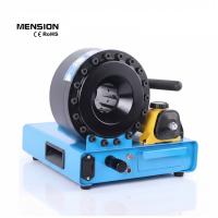China Portable Manual Hydraulic Hose Crimper P16HP 150T 1 Inch Pipe Pressing Machine for sale