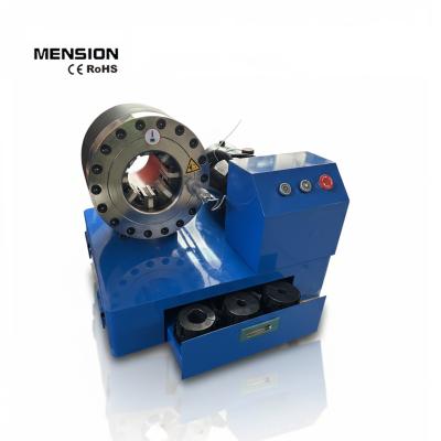 China MS-51DC Portable Hydraulic Hose Crimping Machine 12V 24V DC 2 Inch 300T Crimper with 10 Die Sets for sale