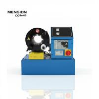 China CE Certified 640T Crimping Force Hydraulic Hose Crimping Machine with 14-87mm Range and 10 Die Sets for sale