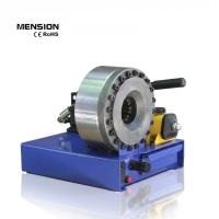China Manual Hydraulic Hose Crimper P16HP 150T Crimping Force 14-45mm Range 7 Die Sets Workshop for sale