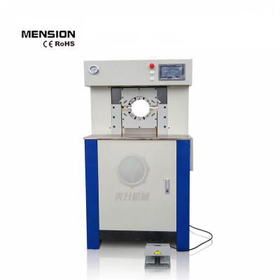 China Hydraulic Hose Crimping Machine 980T Steel Braided Brake Line Crimper 14-127mm for sale