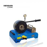China Manual Brake Hose Crimping Machine 200T Crimping Force 12 Die Sets Portable for sale