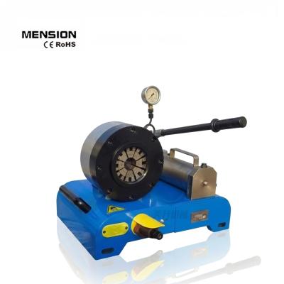 China Manual Brake Hose Crimping Machine 200T Crimping Force 12 Die Sets Portable for sale