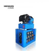 China Brake Hose Crimping Machine 650T Force 14-87mm Range Quick Change Die Sets for sale