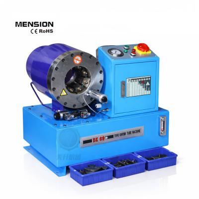 China DX68 Hydraulic Crimper 500T Crimping Force 220V 380V Workshop Hose Crimping Machine for sale