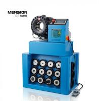 China NC130 Digital Hydraulic Hose Crimping Machine 650T 2.5 Inch CNC Pipe Swaging Tool for sale