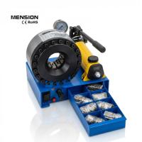 China P16 150T Manual Hydraulic Hose Crimper 1/4 to 1 inch with 7 Die Sets Portable for sale