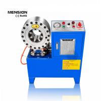China MS-51 Industrial Hydraulic Hose Crimping Machine 500T Force 1/4 to 2 Inch Hose 10 Die Sets for sale
