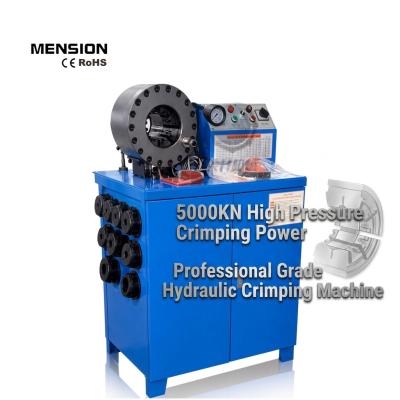 China MS-51CG 2 Inch Automatic Hydraulic Hose Crimping Machine 5000KN Force 220V 380V for sale