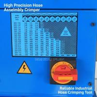 China P32 650T Hydraulic Hose Crimping Machine 14-87mm Range 13 Die Sets 220V 3KW for sale