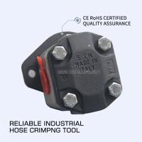 China P32 650T Hydraulic Hose Crimping Machine 14-87mm Range 13 Die Sets 220V 3KW for sale