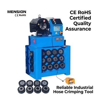 China P32 650T Hydraulic Hose Crimping Machine 14-87mm Range 13 Die Sets 220V 3KW for sale