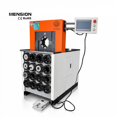 China P150 CNC Automatic Hydraulic Hose Crimping Machine 780T Force 14-87mm Range for sale
