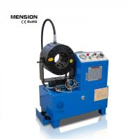 China MS-51 Industrial Hydraulic Hose Crimping Machine 500T Force 1/4 to 2 Inch 10 Die Sets for sale