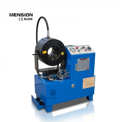 China MS-51 Industrial Hydraulic Hose Crimping Machine 500T Force 1/4 to 2 Inch 10 Die Sets for sale