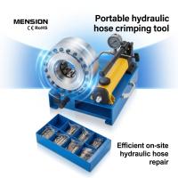 China P16HP 150T Manual Hydraulic Hose Crimping Machine 1/4 to 1 Inch Portable Field Repair for sale