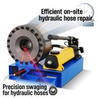 China P16HP 150T Manual Hydraulic Hose Crimping Machine 1/4 to 1 Inch Portable Field Repair for sale