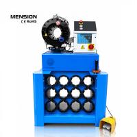 China P32 Automatic Hydraulic Hose Crimping Machine 650T 14-87mm 13 Die Sets for sale