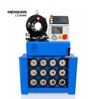 China NC130J CNC Hydraulic Hose Crimper with 650T Crimping Force and 2.5 Inch Capacity for sale