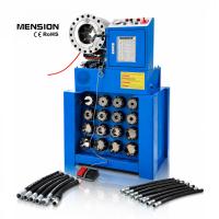 China MS-51KH Heavy-Duty Hydraulic Hose Crimping Machine with 500T Crimping Force and 2 Inch Capacity Featuring Quick-Change Die System for sale