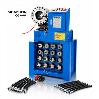 China MS-51KH Heavy-Duty Hydraulic Hose Crimping Machine with 500T Crimping Force and 2 Inch Capacity Featuring Quick-Change Die System for sale
