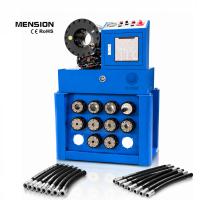 China CE Certified MS-51KH Hydraulic Hose Crimping Machine with 500T Crimping Force, 14-87mm Range, and 10 Die Sets for sale