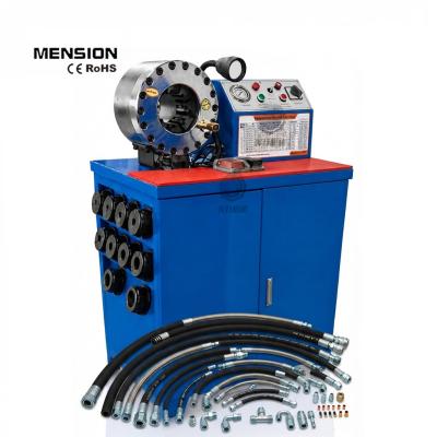 China MS-51CG 2-Inch Hydraulic Hose Crimping Machine with 500T Force and 10 Die Sets for Industrial Applications for sale