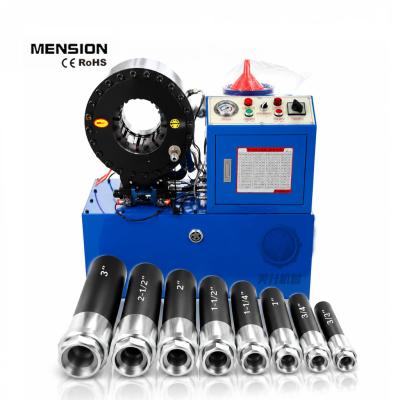 China S76 Heavy-Duty 3Inch Hydraulic Hose Crimping Machine with 780 Tons Crimping Force and 13+1 Die Sets for sale
