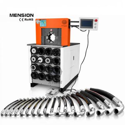 China P150 CNC Automatic Hydraulic Hose Crimping Machine with 780T Crimping Force and 14-87mm Crimping Range for sale