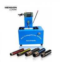 China Movable Wheel Hydraulic Hose Cutting Machine with 2700rpm Speed and Integrated Rubber Stripping for sale