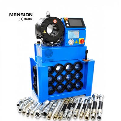 China NC130J CNC Hydraulic Hose Crimper with 650T Crimping Force and 2.5 Inch Capacity for sale